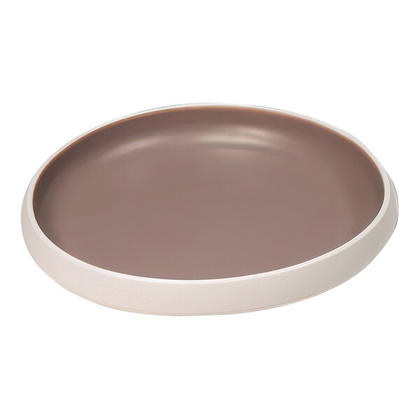 Dalebrook by BauscherHepp Trafalgar 9 1/2" x 8 13/16" White and Taupe ...