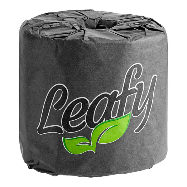 Leafy 4" x 4" Individually-Wrapped 2-Ply 500 Sheet Bamboo Toilet Paper ...