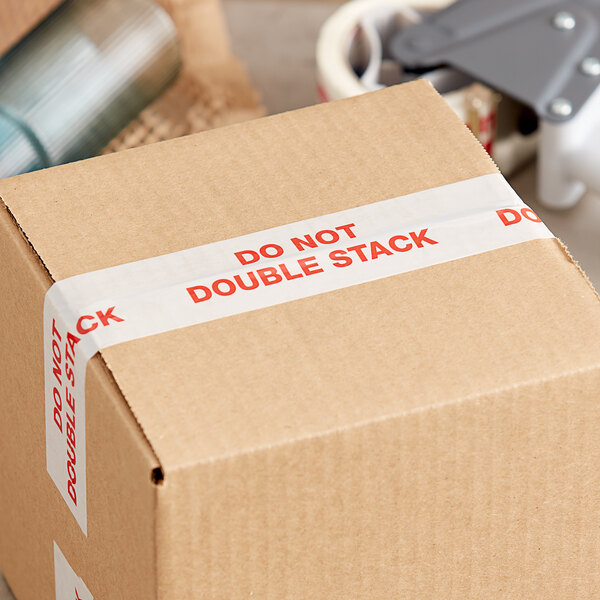 Tape Logic 2" x 110 Yard "Do Not Double Stack" Carton Sealing Tape ...