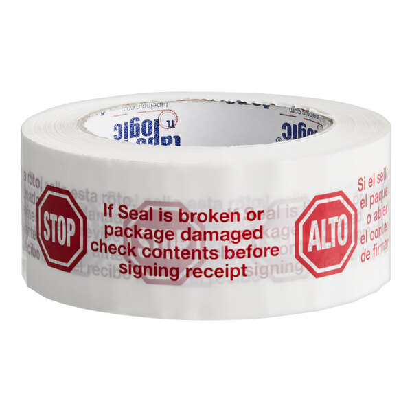 Tape Logic 2" x 110 Yard "Stop / Alto" Carton Sealing Tape T902P136PK ...