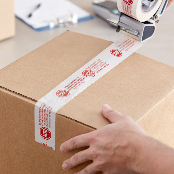 Tape Logic 2" x 110 Yard "Stop / Alto" Carton Sealing Tape T902P136PK ...