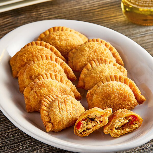 Cuisine Innovations Chicken Empanada 1.1 oz. - 100/Case