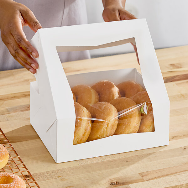 Southern Champion 9" x 7" x 3 1/2" White Automatic Window Donut ...