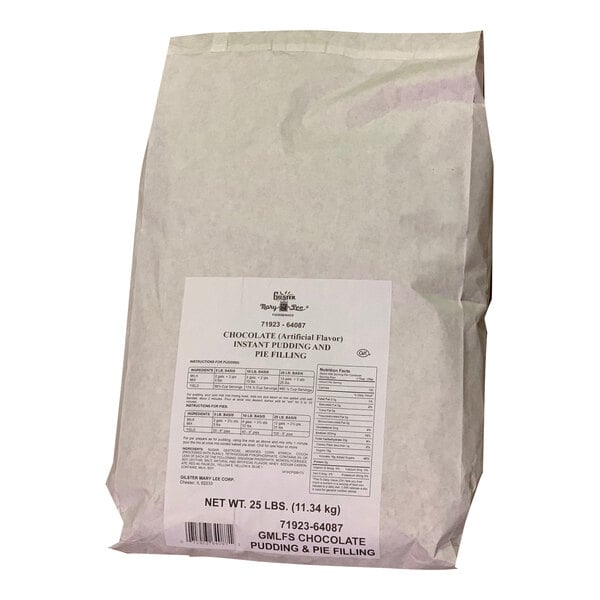Gilster-Mary Lee Chocolate Instant Pudding and Pie Filling 25 lb.