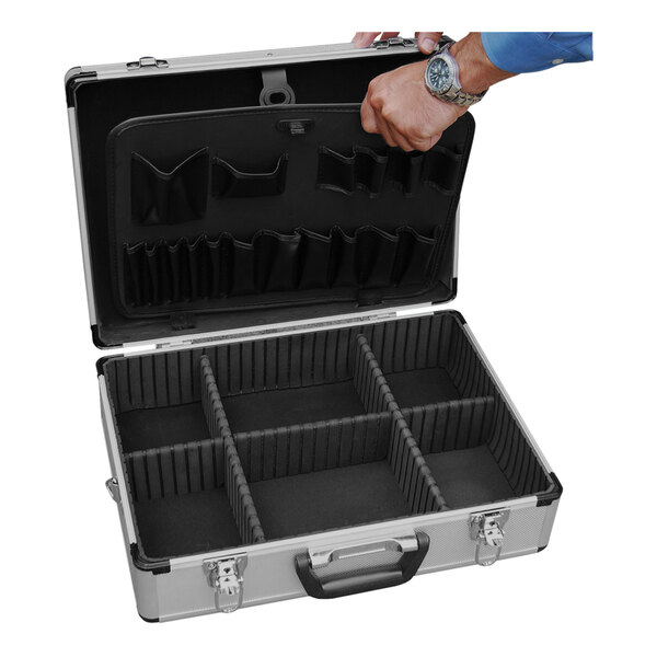 Vestil 18" x 14" Aluminum Tool Carrying Case CASE-1814