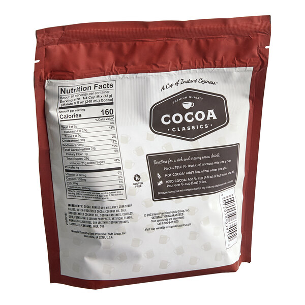 Cocoa Classics Chocolate Supreme Cocoa Mix 14.8 oz. - 6/Case