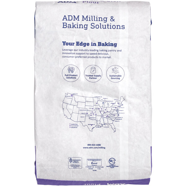 ADM High Gluten Flour 14.0 - 14.7% Protein - 50 lb.