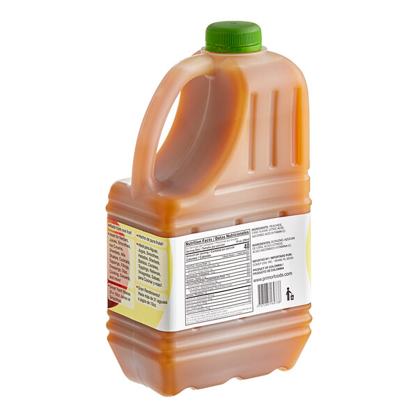 Primor Peach Puree 64 fl. oz. - 3/Case