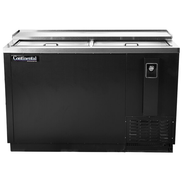 Continental Refrigerator BC50N 50" Black Horizontal Bottle Cooler