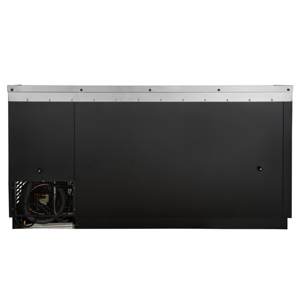 Continental Refrigerator BC64N 64" Black Horizontal Bottle Cooler