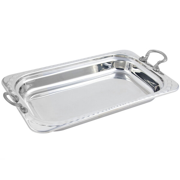 Bon Chef 5608HRSS 22" x 14" x 3" Stainless Steel 9 Qt. Full Size ...