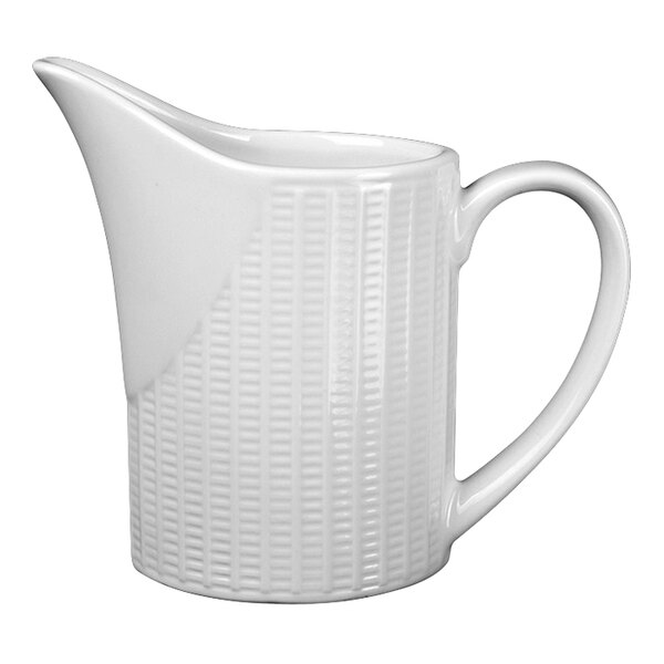 Steelite Distinction Willow 5 oz. White Jug - 12/Case