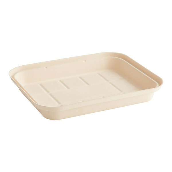 World Centric Compostable Fiber Catering Pan Raised Lid for 104-120 oz ...