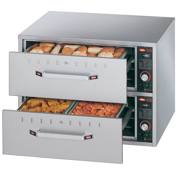 Hatco HDW-2 Freestanding Two Drawer Warmer - 120V, 900W