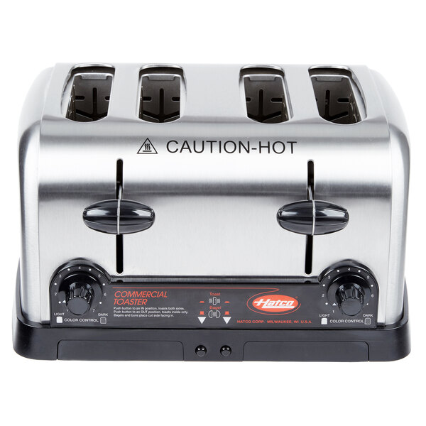 Hatco TPT-240 4 Slice Commercial Toaster - 1 1/4" Slots, 240V