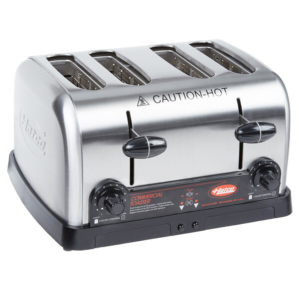 Hatco TPT-240 4 Slice Commercial Toaster - 1 1/4" Slots, 240V