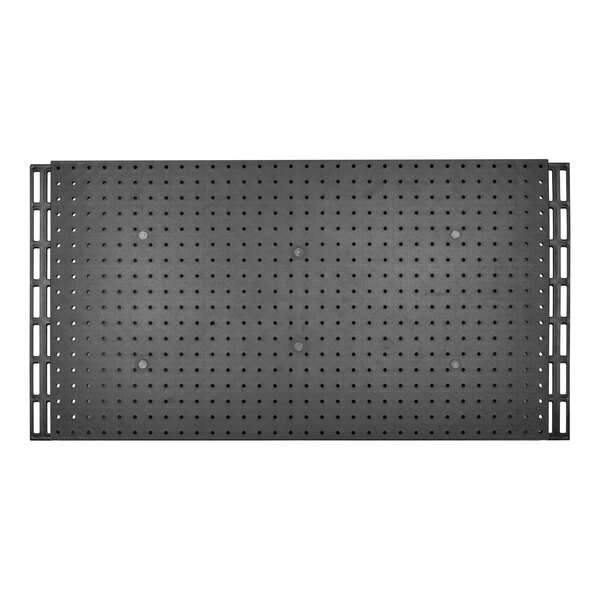 Cambro EWSPB36110 36" x 18" x 1/4" Black Hanging Pegboard for ...