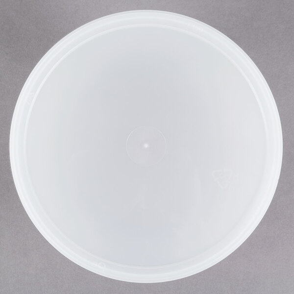 2 Qt. Microwavable Plastic Deli Bowl w/ Lid (Bulk, 10/Pack)