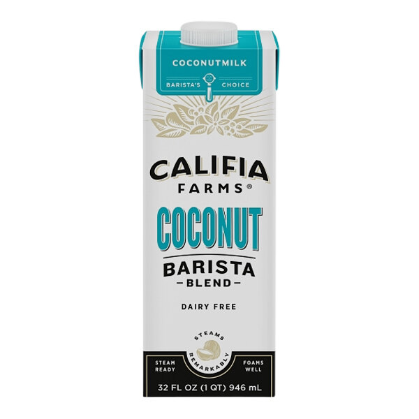 Califia Farms Barista Blend Coconut Milk 32 fl. oz. - 12/Case