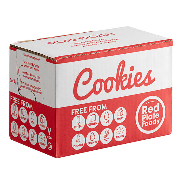 Red Plate Foods Individually Wrapped Vegan Oatmeal Raisin Cookie 1.76 ...