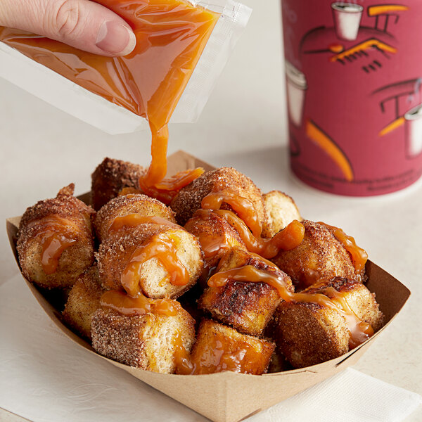 Clown Single-Serve Caramel Icing 2 oz. - 198/Case