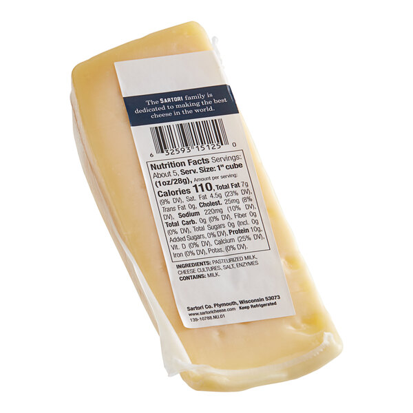 Sartori Classic Parmesan Cheese 5 oz. Wedge - 12/Case