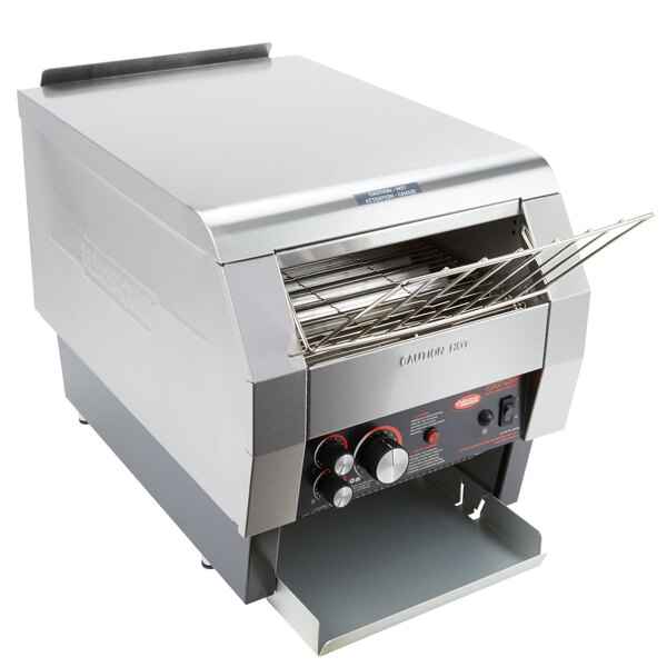 Hatco TQ-800HBA Toast Qwik One Side Conveyor Toaster - 3" Opening, 208V