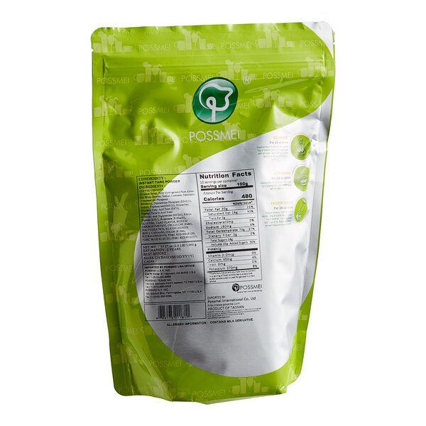 Possmei Taro Powder Mix 2.2 lb. - 10/Case