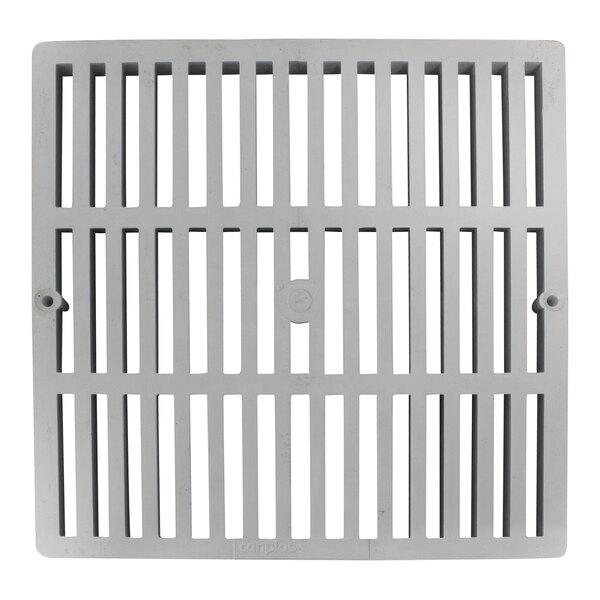 Endura 394712A 12" Square PVC Full Floor Grate for 394723 and 394713