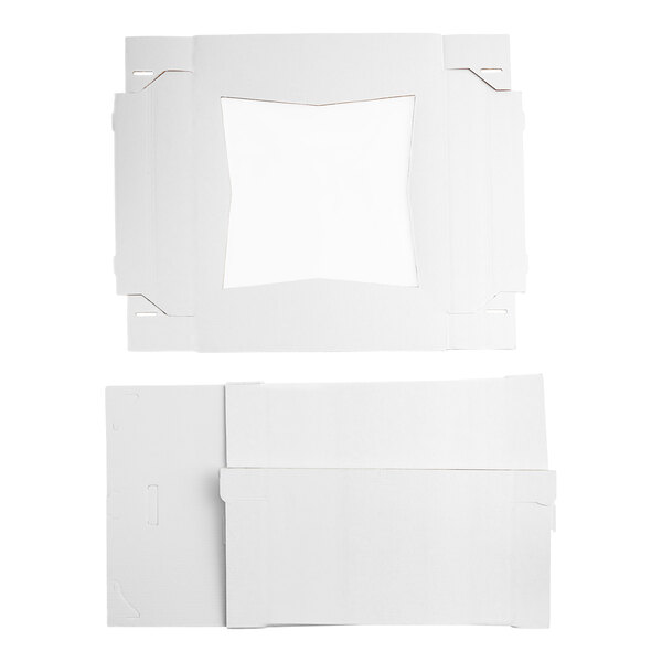 Southern Champion 18" x 18" x 12" White Cake / Bakery Box with Window ...