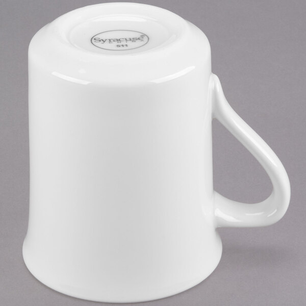 Libbey Slenda 8.5 oz. Royal Rideau White Porcelain Mug - Sample