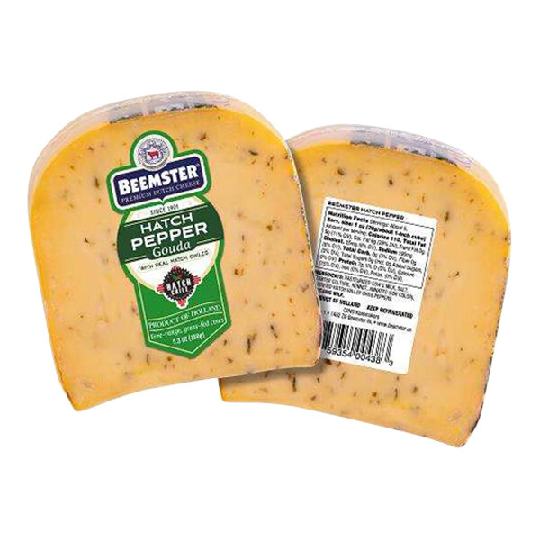 Beemster Hatch Pepper Gouda Cheese 5.3 oz. - 12/Case