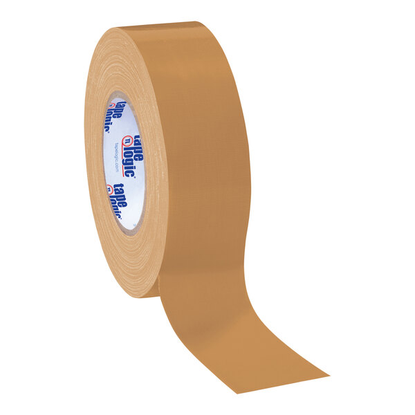 Tape Logic 2" x 60 Yard 10 Mil Beige Duct Tape T987100BE3PK - 3/Case