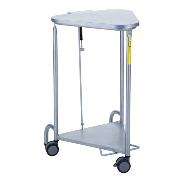 R&B Wire Products Inc. 35 Gallon Silver Stainless Steel Triangular ...