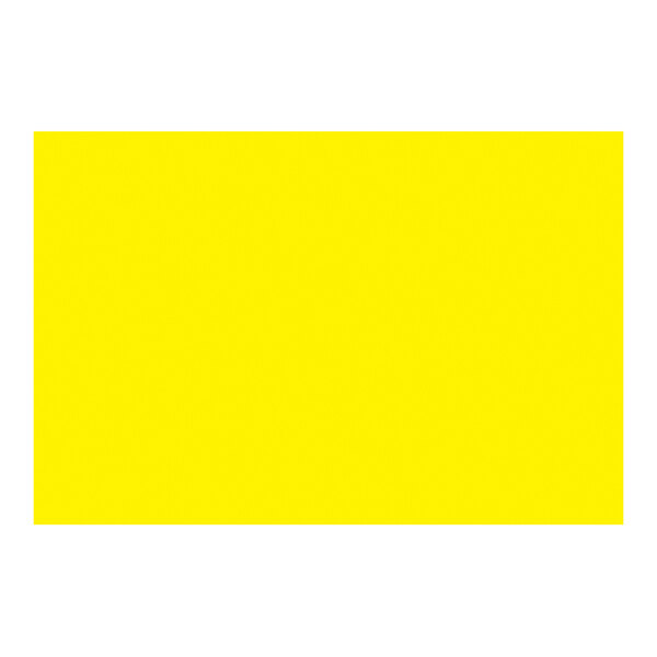 Tape Logic 2" x 3" Fluorescent Yellow Semi-Gloss Paper Removable ...