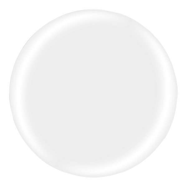 Tape Logic 3" Clear Semi-Gloss Paper Removable Round Inventory Label ...