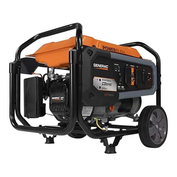 Generac GP Series GP3600 Gasoline-Powered Portable Generator with ...