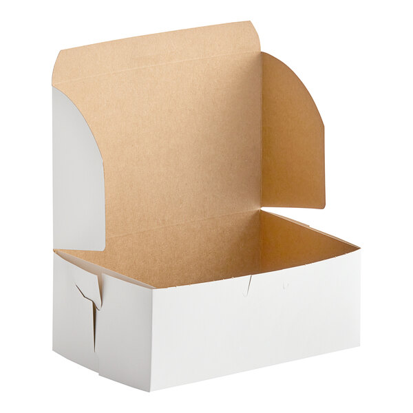 Southern Champion 8" x 5" x 3" White Bakery Box - 250/Case