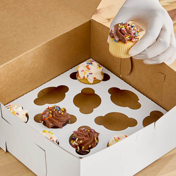 Southern Champion Reversible Cupcake / Muffin Insert for 9" x 9" Bakery ...