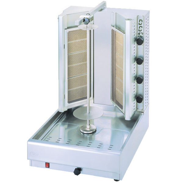 Visvardis DG12V 33" Turbo Gas Gyro Machine - 145 lb. Capacity