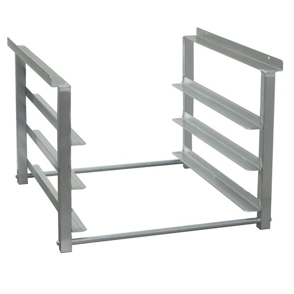 Advance Tabco TA-45 7 1/2" Table Mount Aluminum Glass Rack Slides
