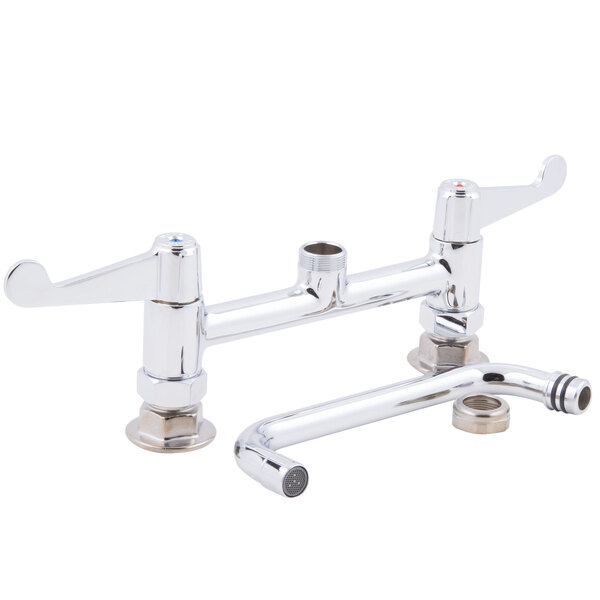 Equip by T&S 5F-8DWX08 Deck Mounted Faucet with 8" Adjustable Centers ...