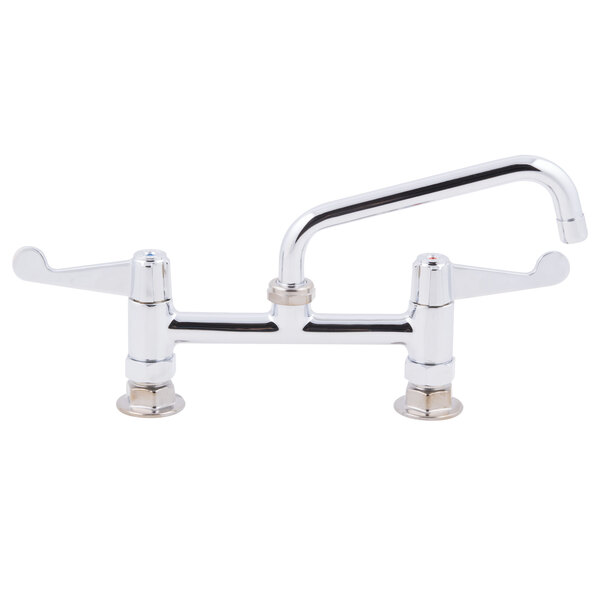Equip by T&S 5F-8DWX08 Deck Mounted Faucet with 8" Adjustable Centers ...