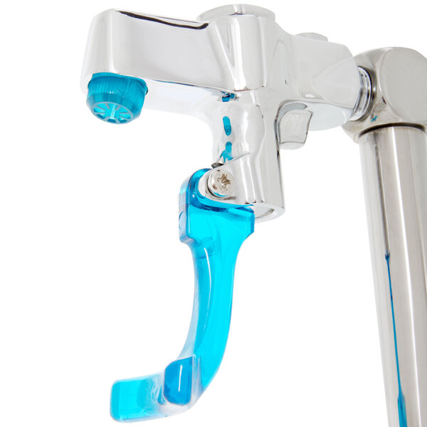 Equip by T&S 5GF-12P 12" Deck Mount Push Back Glass Filler Pedestal