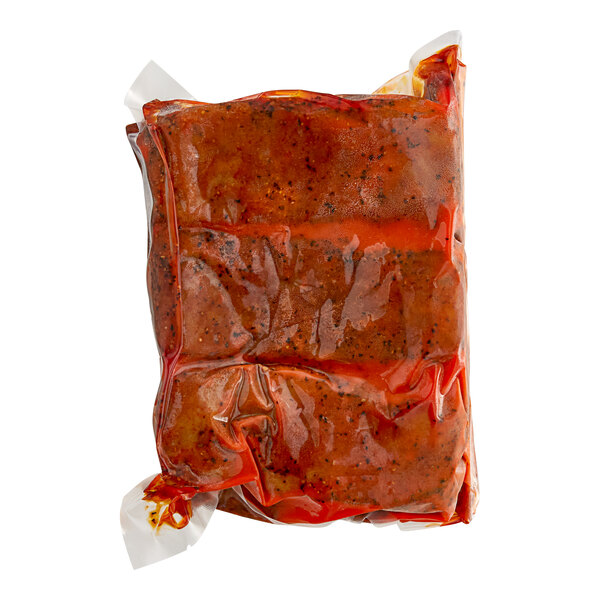 The BE Hive Plant-Based Vegan Peppered Bacon 2.5 lb. - 4/Case