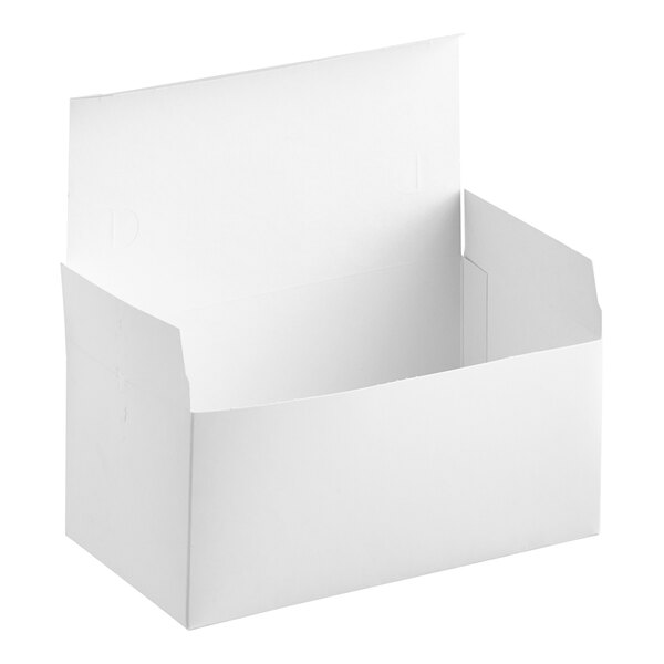 Southern Champion 9" x 5" x 4" White Take-Out Lunch / Chicken Box with ...
