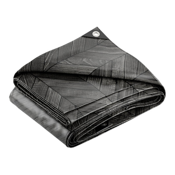 Core Tarps TarpStyle 50' x 100' Gray Wood Print Extreme Heavy-Duty ...