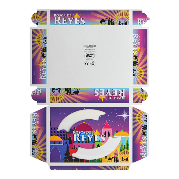 Southern Champion 14" x 10" x 3 1/8" Window Cake / Bakery Box with ...