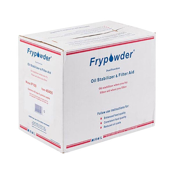 MirOil P36B FryPowder 240 mL Fry Oil Stabilizer / Filter Powder - 72/Case