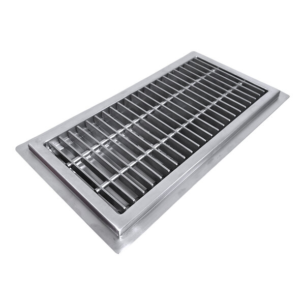 IMC/Teddy FT-1224-SG FT 12" x 24" 14 Gauge Stainless Steel Floor Trough ...